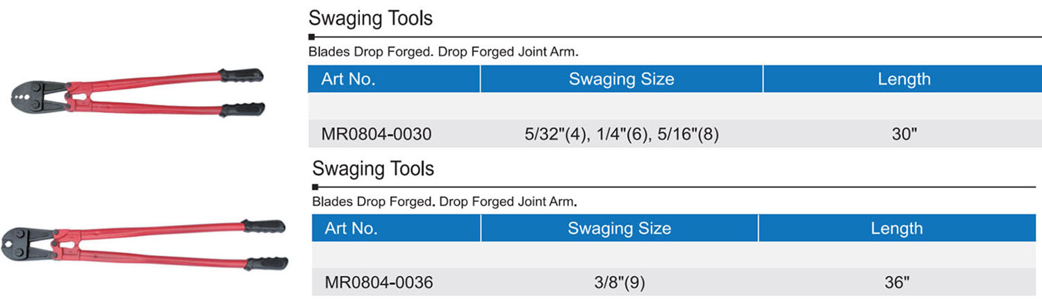 Swaging Tools - Professional supplier of stainless steel products for ...