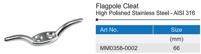 Flagpole Cleat - Professional supplier of stainless steel products for ...