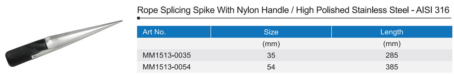 Rope Splicing Spike With Nylon Handle - Professional supplier of ...
